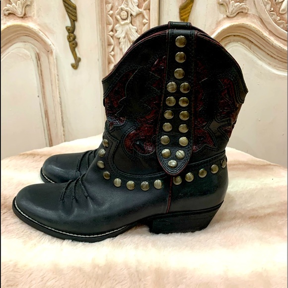 Reba | Shoes | Reba Studded Boots | Poshmark